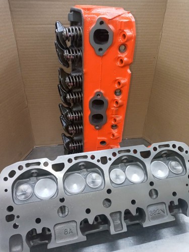 Pair 333882 SBC 307/350 1974-80 Chevy Cylinder Heads 2.00/1.550 76cc | eBay