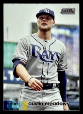 2020 Stadium Club Austin Meadows #62 Tampa Bay Rays Baseball Card | eBay