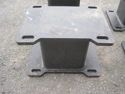 4 Large Vibratory Plate Compactor Rubber Isolator Shock Mount Black 8 ...