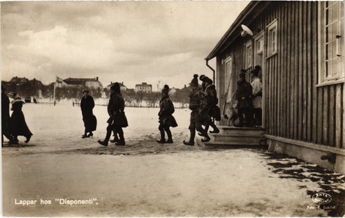 PC NORWAY ETHNIC TYPES LAPPAR HOS DISPONENTI REAL PHOTO (a46696) | eBay.de