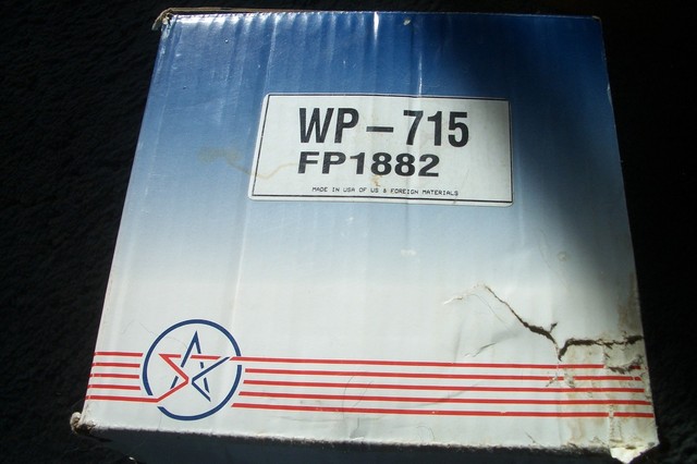 Chevrolet Chevy GMC Truck ASC Water Pump Ph 610 SCT 4 Bolt Mount Wp-715 ...