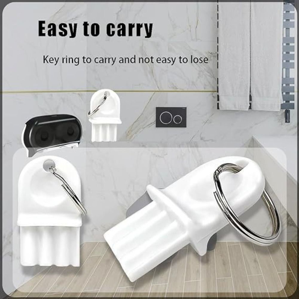 White Plastic Tissue Dispenser for R2000, R4000, R4500 R6500, R300 ...