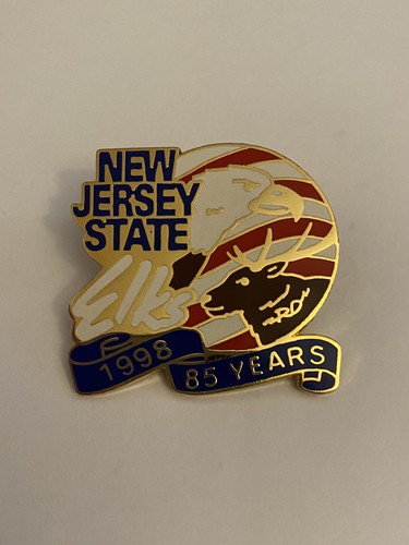 New Jersey State Elks 1998 85 Years Lapel Pin P163 | eBay