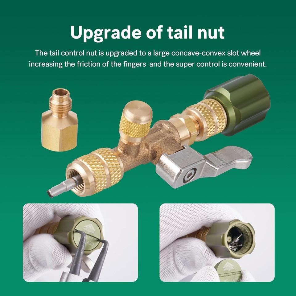 Valve Core Removal Tool for HVAC HS-1430, AC Schrader with Dual... | eBay