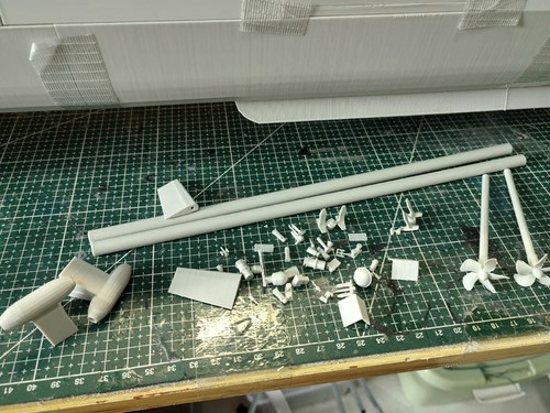 3d Printed 1/150 Ijn Js Maya (ddg-179) Destroyer Full Hull unpainted ...