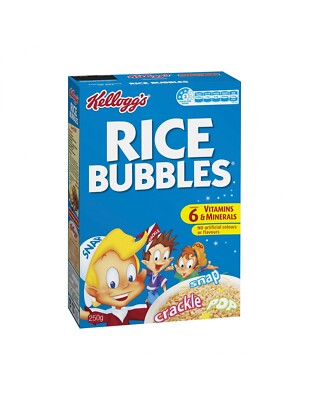Kelloggs Rice Bubbles 250g | eBay