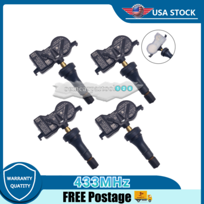 Set(4) TPMS For Chrysler 200 Dodge Durango 2015-19 Tire Pressure Sensor ...
