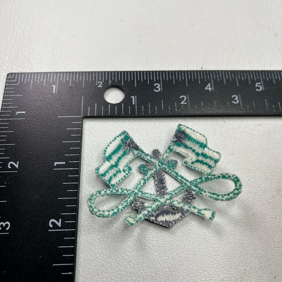 BLUE NAVY SHIP ANCHOR BOATING Patch K035 | eBay