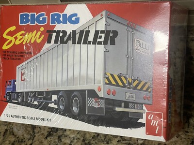 AMT Big Rig Semi Trailer 1:25 Scale Truck Model Kit AMT1164/06 (NISB ...