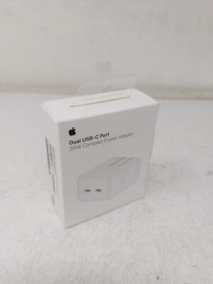 Apple Dual USB-C Port 35W Compact Power Adapter - A2571 MNWM3AM | eBay