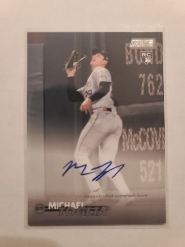 2023 Topps Stadium Club Autograph Michael Toglia RC #SCBA-MT Colorado ...