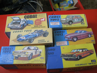 CORGI 345 156 325 227 228 220 REPRODUCTION BOXES FOR SALE | eBay UK