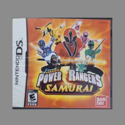 Power Rangers Samurai (Nintendo DS, 2011) Complete w/ Manual Tested ...