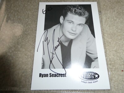 Actor Ryan Seacrest Autograph Signed 7x5 Photo Photograph | eBay
