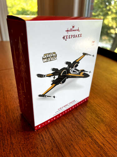 Hallmark Keepsake Ornament 2016 Star Wars T-70 X-Wing Fighter The Force ...