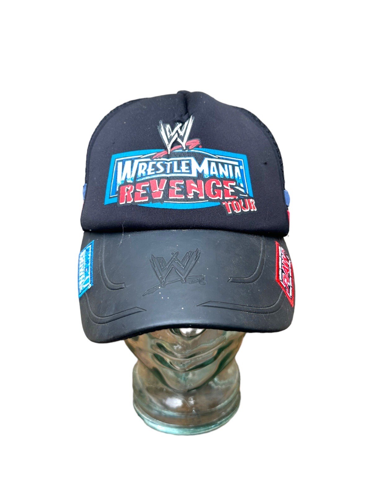 WRESTLEMANIA Revenge WWE Tour Truckers Hat One Size - Gem