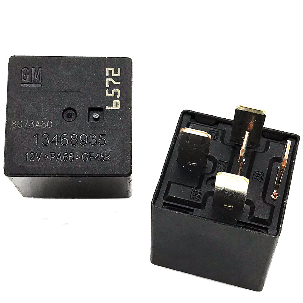 2Pcs 13468935 12VDC Automotive Relay 5Pins PA66-GF45 | eBay