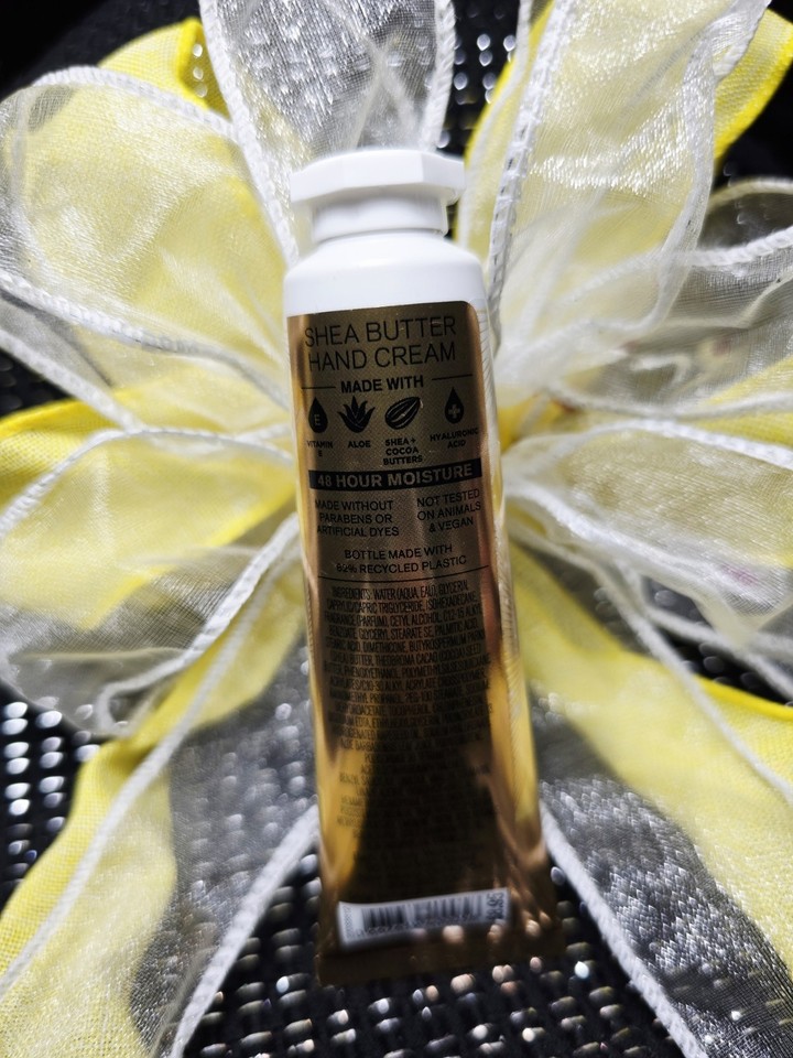 2 Pack All New Bath and Body Works Touch Of Gold Hand Cream 1 OZ Free ...
