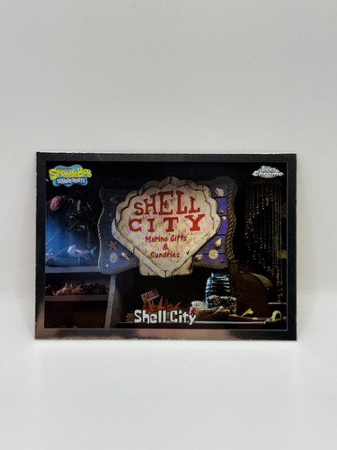 2025 Topps Chrome SpongeBob SquarePants 25th Anniversary "Shell City ...