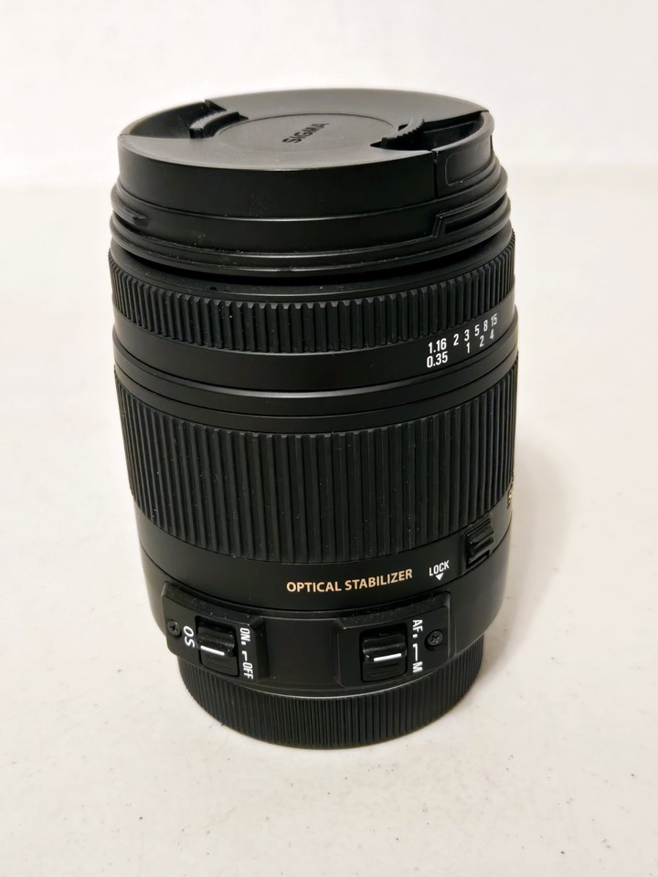 Sigma 18-250mm f3.5-6.3 DC MACRO OS HSM with Optical Stabilizer for ...