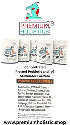 Premium Holistics ProGut Prebiotic/Probiotict Pet formula | eBay