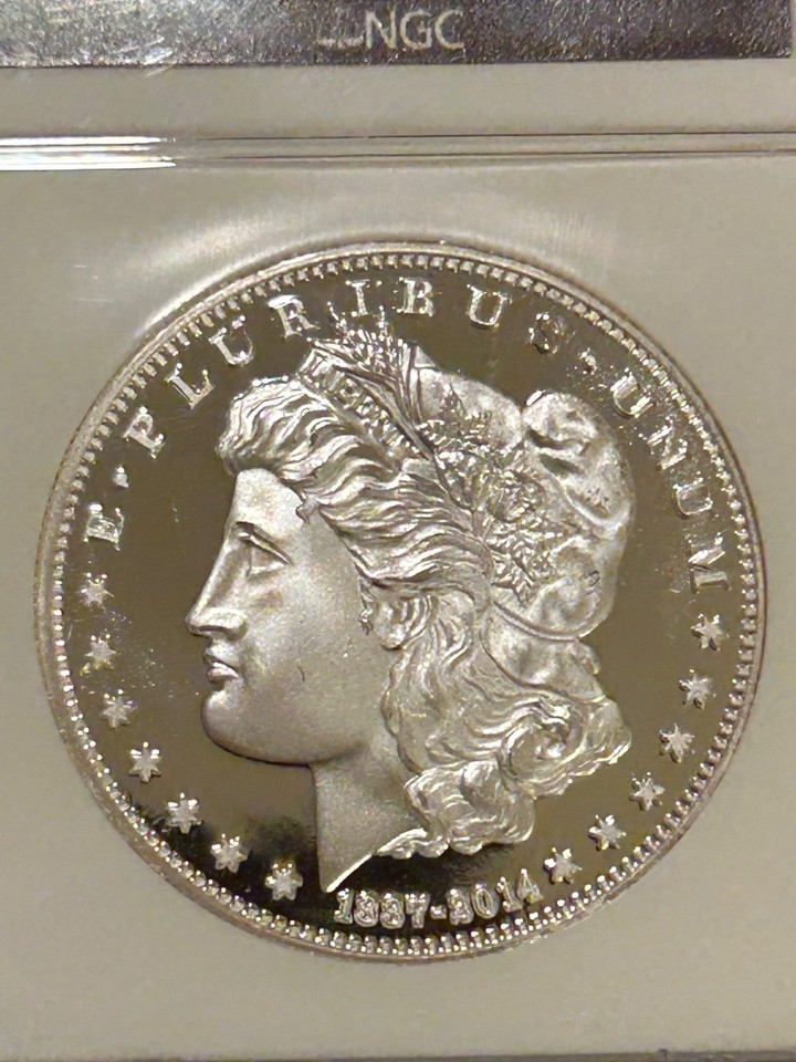 2014 Private Issue 1887 Carson City Morgan Silver Dollar Gem Deep Proof ...