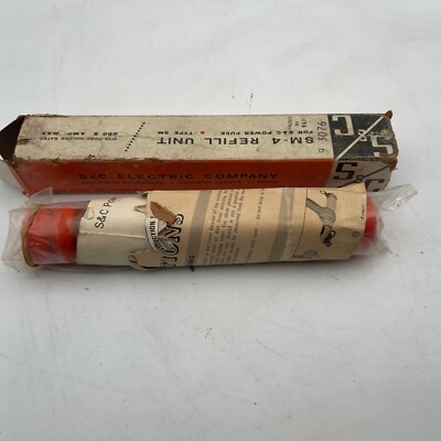 (NOB) S&C 122200R4 SM-4 Power Fuse Refill Unit 200 E Amps (EB1185) | eBay