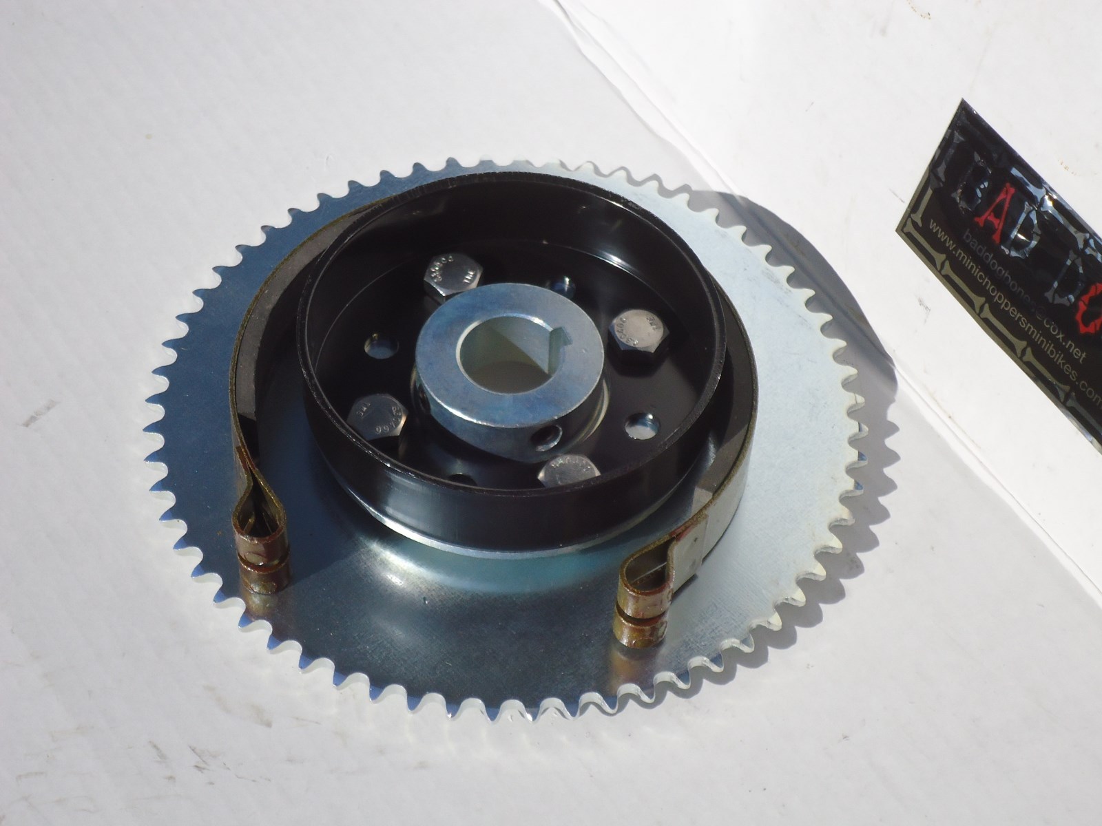 Mini Bike GO KART DRIFT TRIKE COMBO 4" BRAKE DRUM SPROCKET 1" LIVE AXLE ...