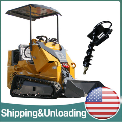 Ride-on Mini Skid Steer Loader Crawler With Celling Track Riding EPA ...