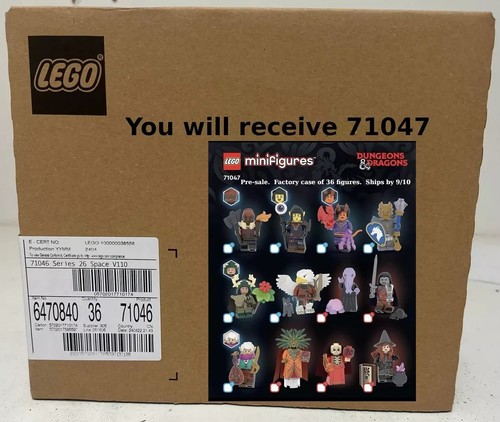 Factory Case of (36) Lego Dungeons and Dragons Minifigures 71047 (Pre ...
