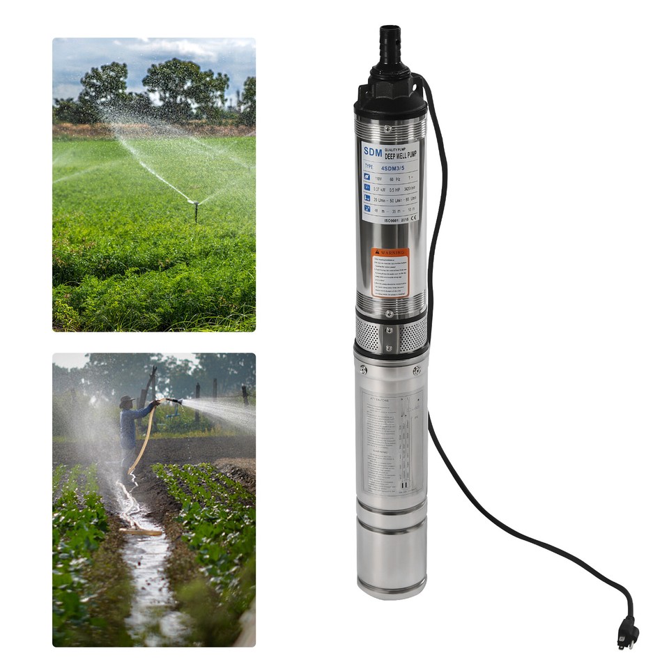 Deep Well Submersible Pump Farm Ranch Irrigation Submersible Bore Hole ...