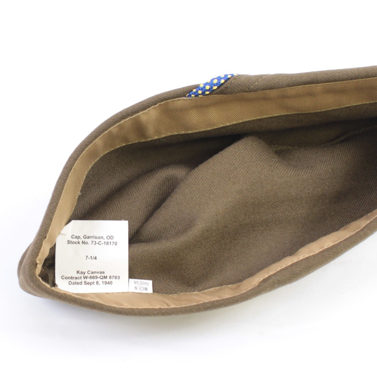 Replica USAAF Garrison cap. WW2 Air Force Overseas cap by Kay Canvas ...