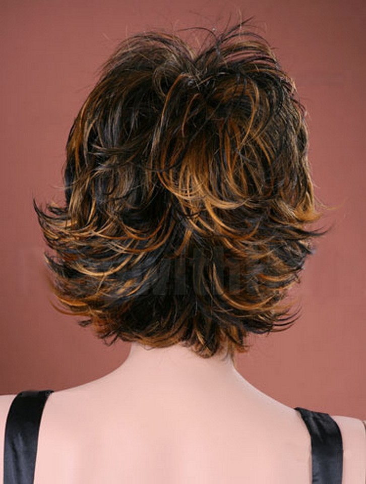 Ladies Short Wig Blonde Black Brown Wig Bob Pixie Boycut Wispy Fashion ...