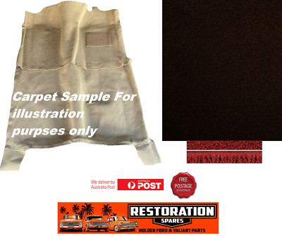 FALCON XR XT XW XY UTE COLUMN SHIFT BLACK PLUSH FRONT/REAR MOULDED ...