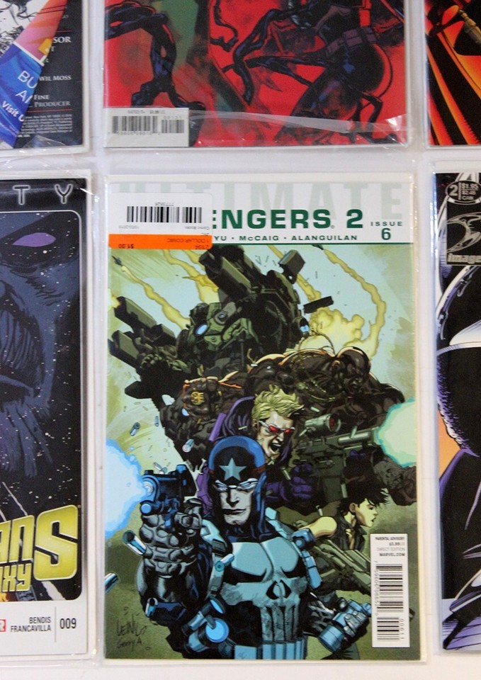 VINTAGE COMIC BOOK LOT MARVEL & DC, SPAWN, PROTECTORS, AVENGERS ...