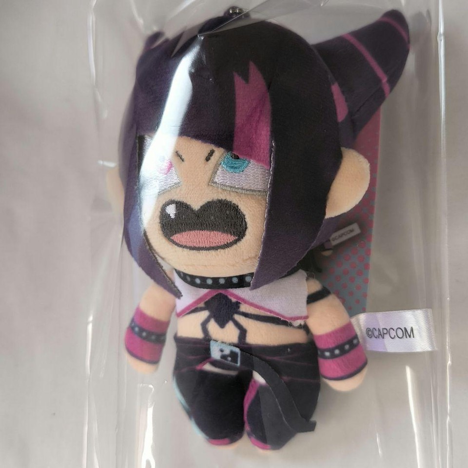 Street Fighter 6 Ganbare Juri-chan Plush Mascot Chain Capcom Store ...