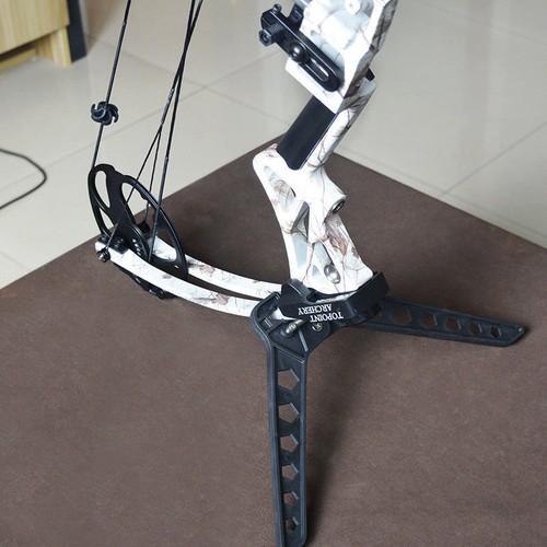 Hunting Compound Bow Kick Stand Target Lightweight Bow Stand Range Bows ...