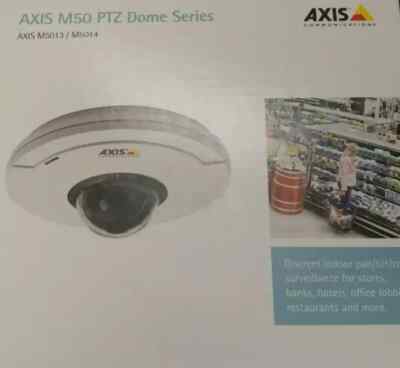 AXIS M5014 PALM MINI HDTV IP PTZ NETWORK CAMERA MPN:0399-001 w/AUDIO ...
