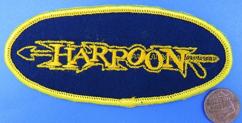 US NAVY PATCH vtg HARPOON Missile Military | eBay