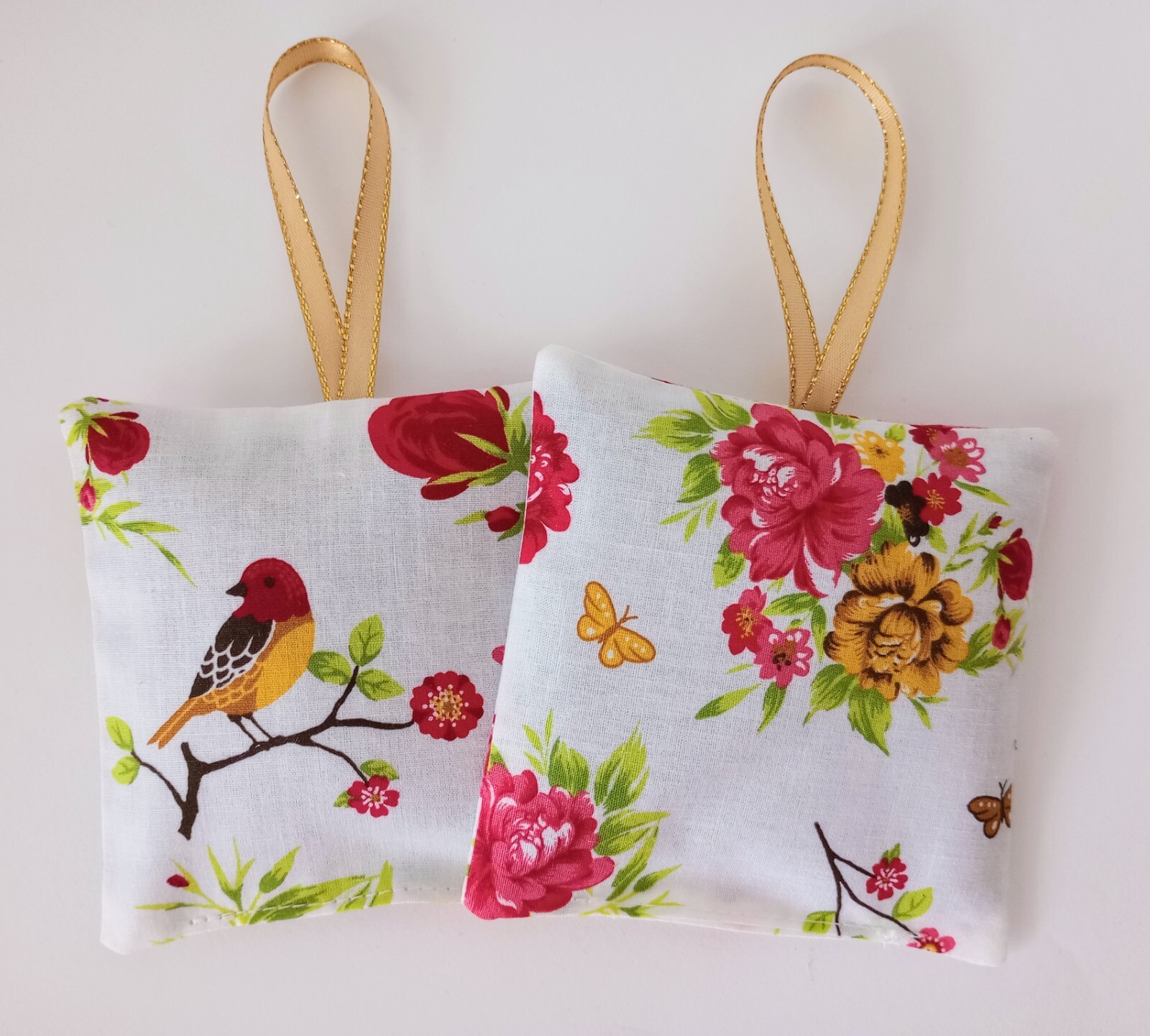 Lavender Bags Sachets Handmade Cotton Fabric *Choose Design* Present ...