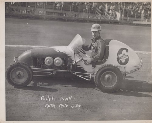 Ralph Pratt PA Midget Car 1950 - Himes Estate Original Photo | eBay
