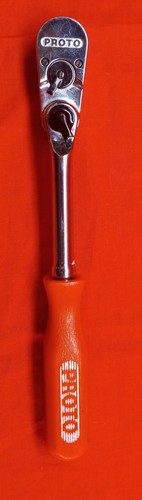 Proto USA Made (Rare) Professional 5257L 3/8" Drive Indexable Ratchet ...