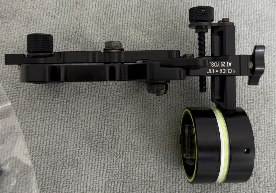 HHA Sports Optimizer Lite Single-Pin .019 Left-Hand Bow Sight - EXC+ | eBay