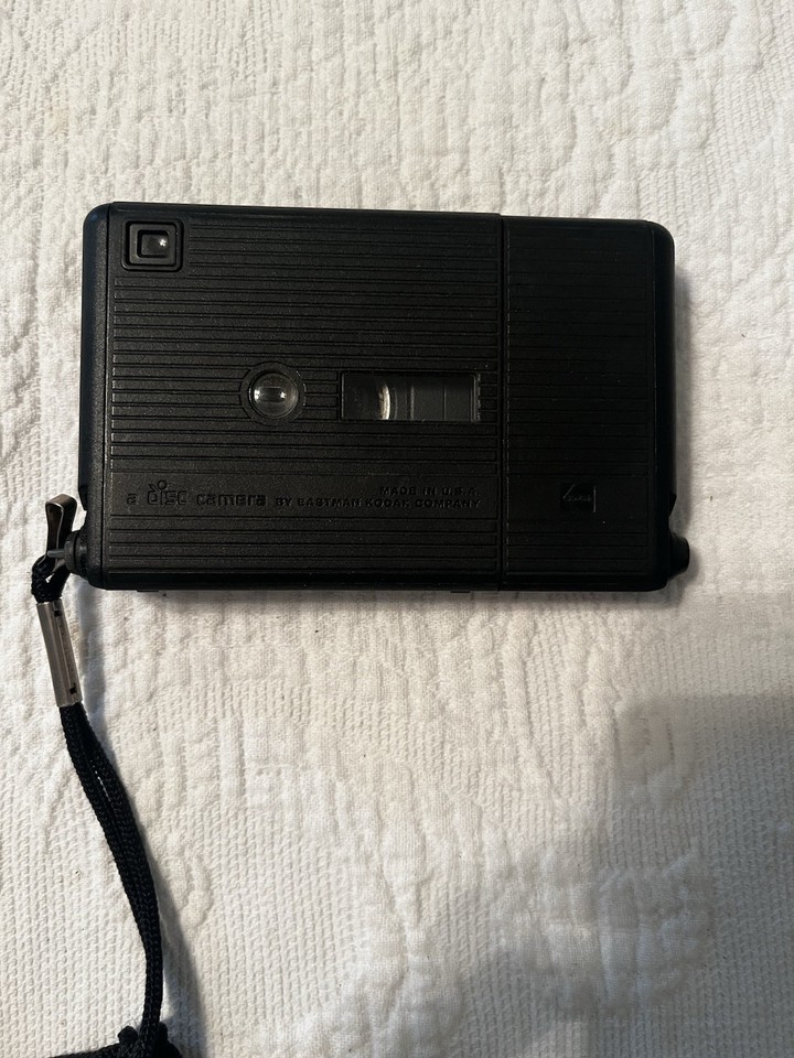 Vintage Kodak Disc 4100 Camera 1980's Film USA Photography - Untested ...