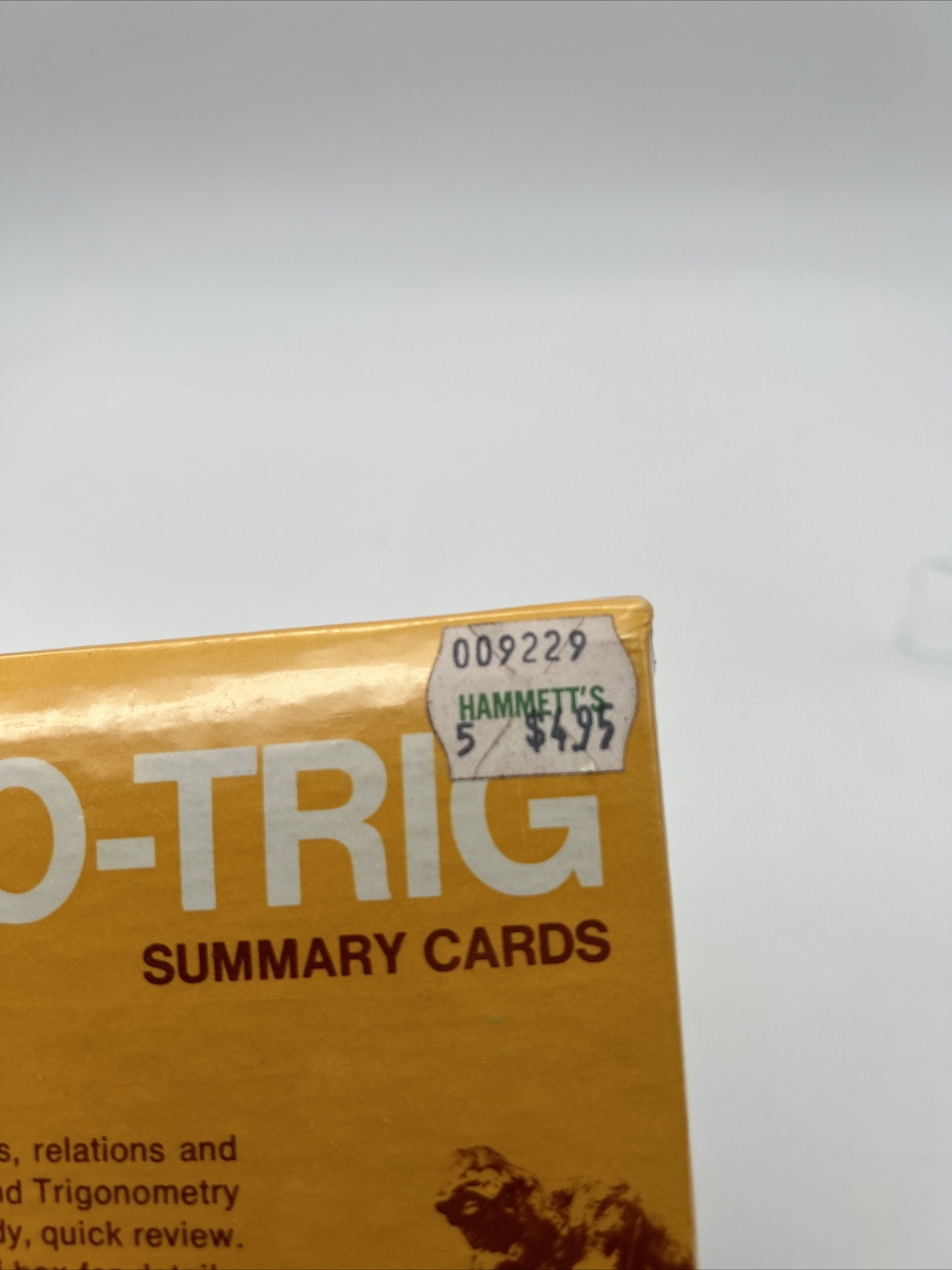 Vis-Ed Geo & Trigonometry Summary Review Cards John L Baker & Robert ...