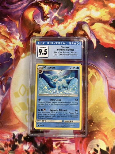 CGC 9.5/10 Glaceon SM238 Black Star Promos Pokémon 2020 | eBay