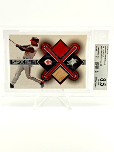 Ken Griffey Jr. - 2001 Upper Deck SPX - Winning Material, Jersey/Bat - BGS 8.5 | eBay