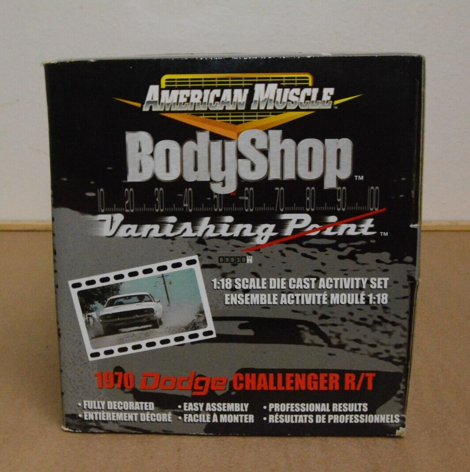 #1 "VANISHING POINT" ERTL 1970 DODGE CHALLENGER R/T ASSEMBLY MODEL KIT ...