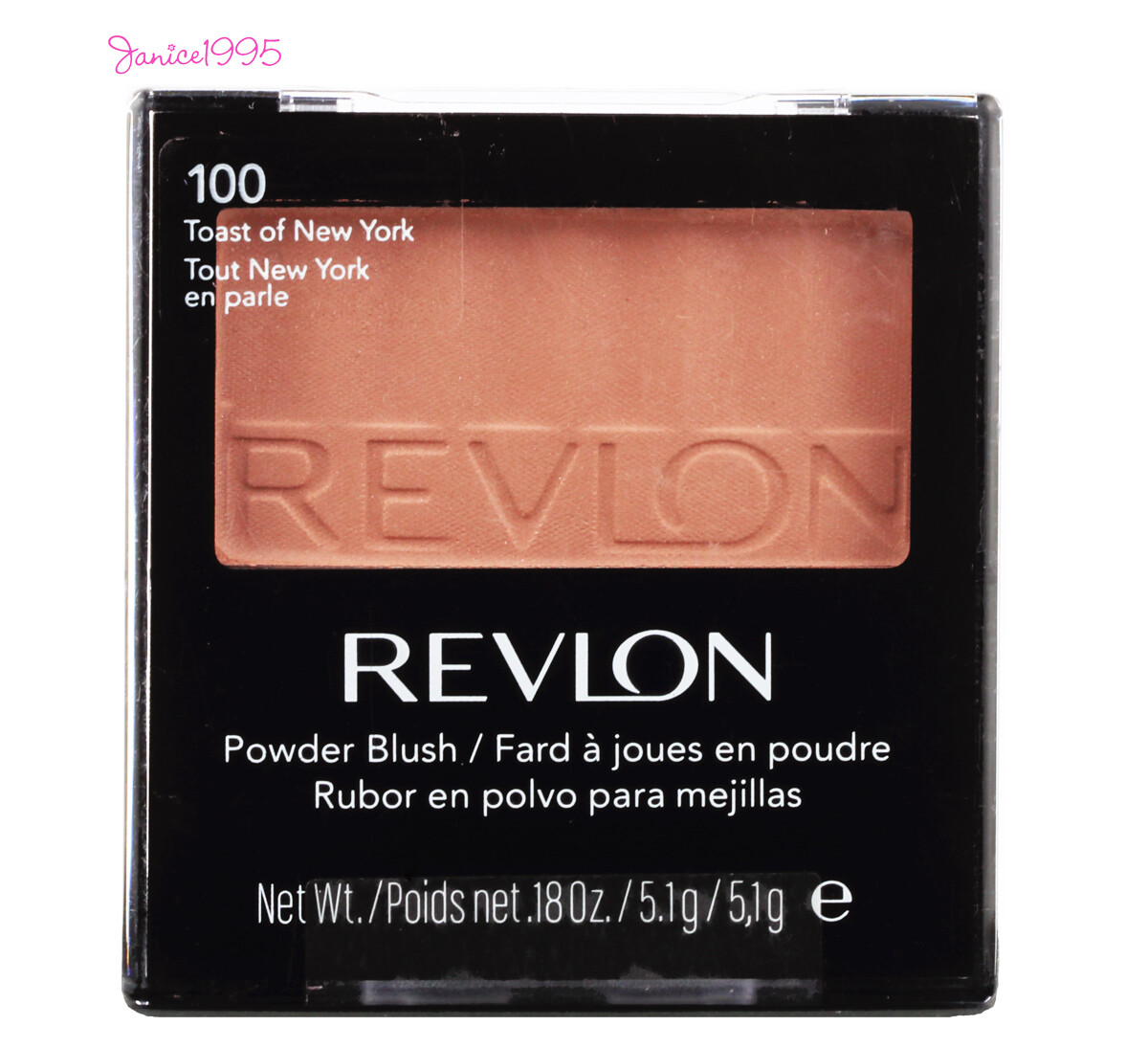 REVLON Pressed Powder Blush #100 TOAST OF NEW YORK | eBay