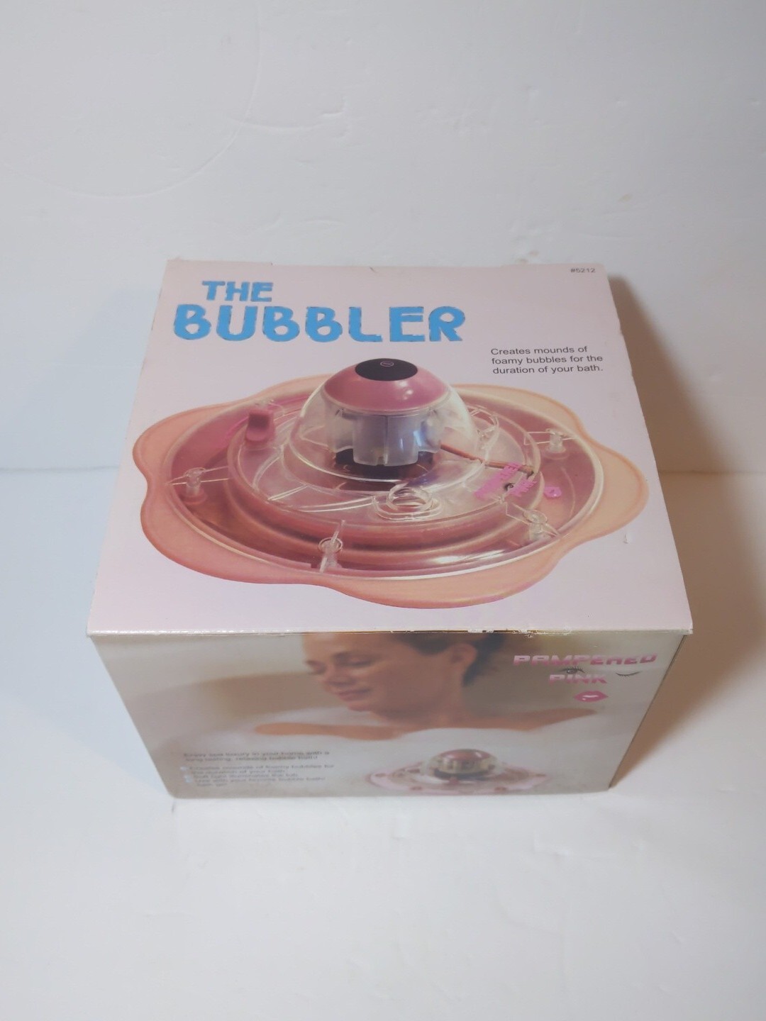 PAMPERED PINK THE BUBBLER BUBBLE BATH SPA NEW OPEN BOX | eBay
